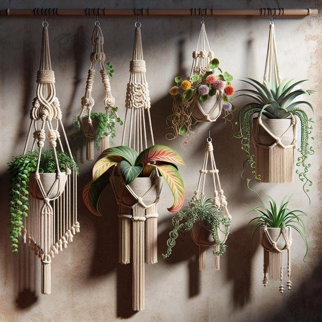 Easy DIY Macrame Plant Hangers for Beginners