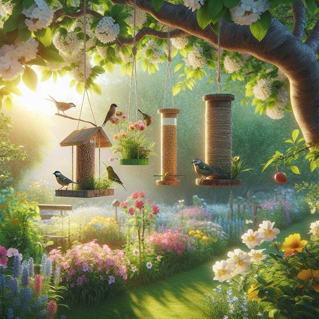 Make Bird Feeders from Natural Materials